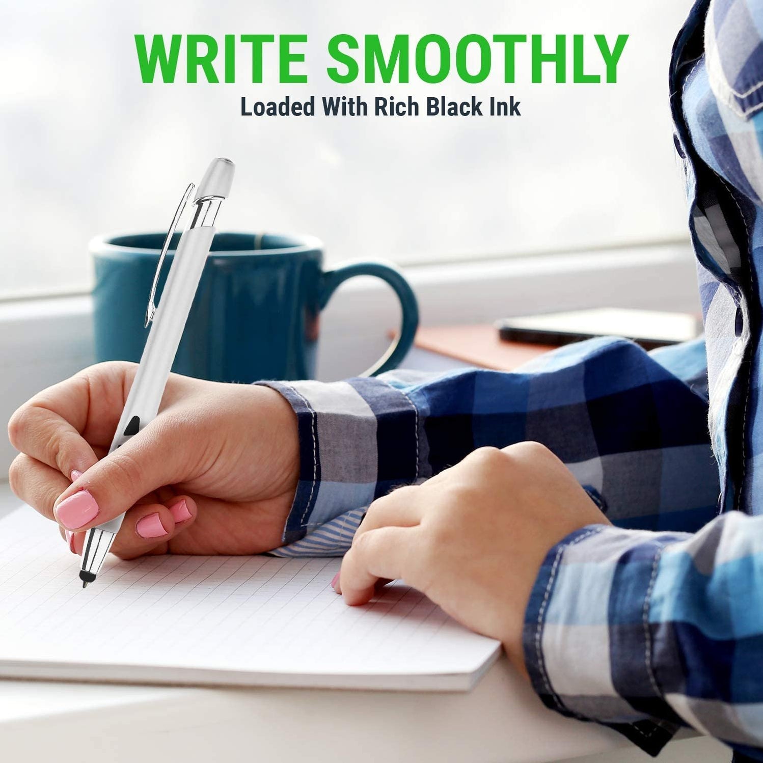 Personalized Pens With your Custom Logo or Text-250 Pack Bulk-for Busi ...