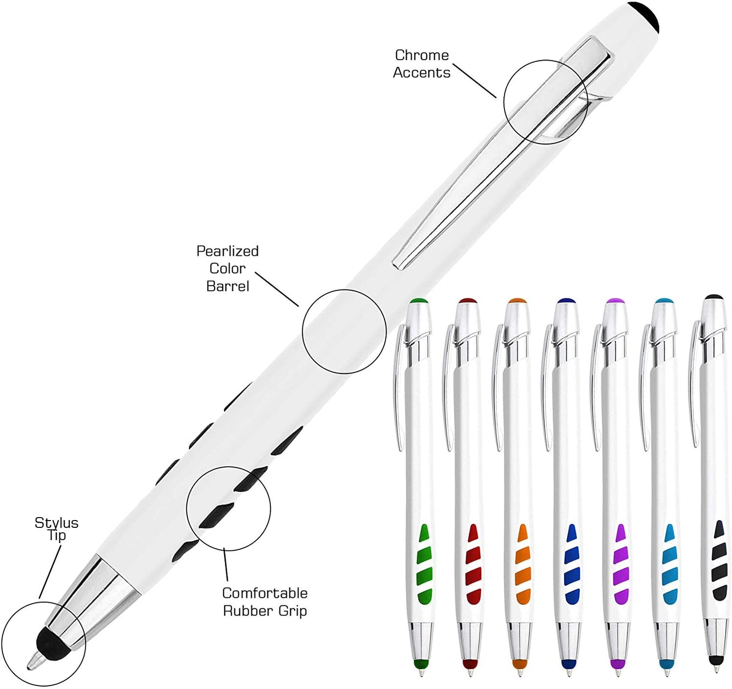 Personalized Pens With your Custom Logo or Text-250 Pack Bulk-for Busi ...